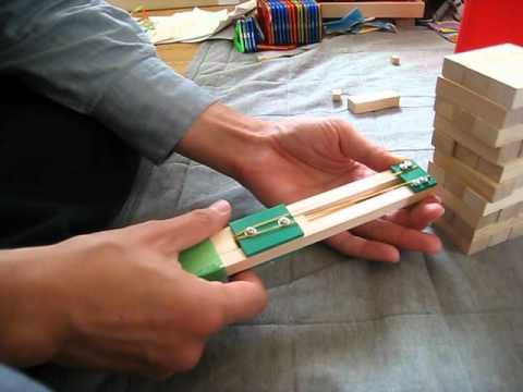 simplest Jenga pistol - YouTube