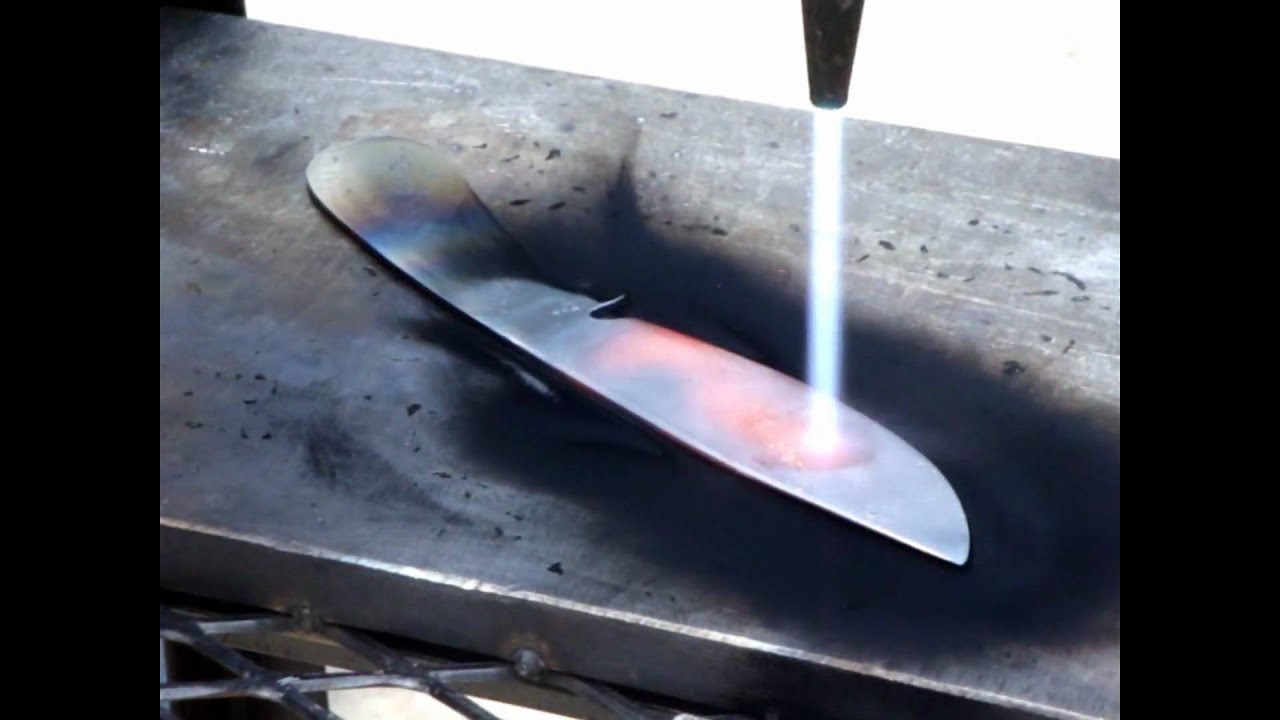 Knifemaking - Custom Knives - Making a Prototype Knife Profile - YouTube