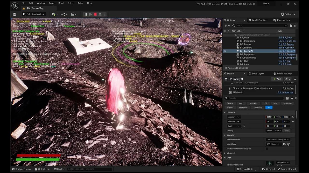 Learning Unreal Engine (Clips) - Basic AI State Machine - YouTube