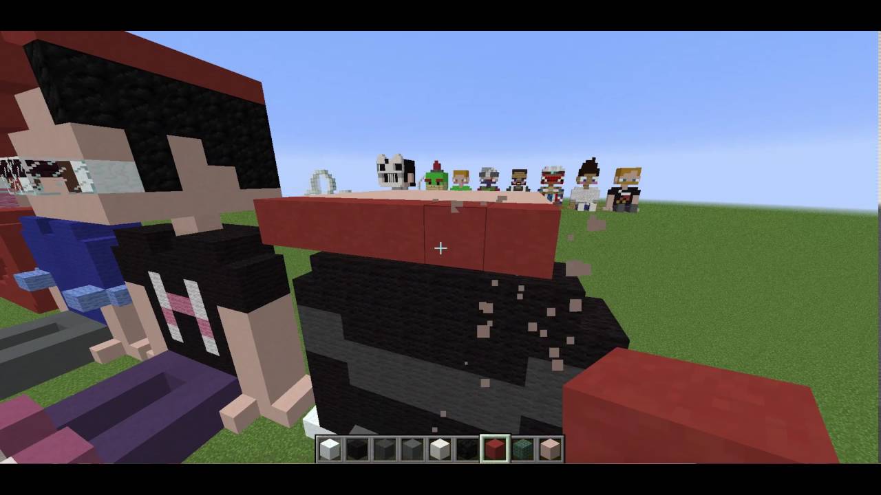 Minecraft Tutorial - Mithzan Statue - YouTube