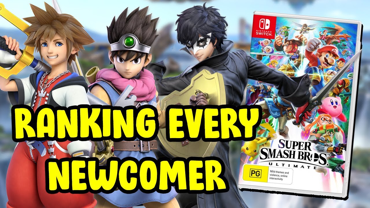 Ranking Every Newcomer in Super Smash Bros. Ultimate | Radio Mike - YouTube