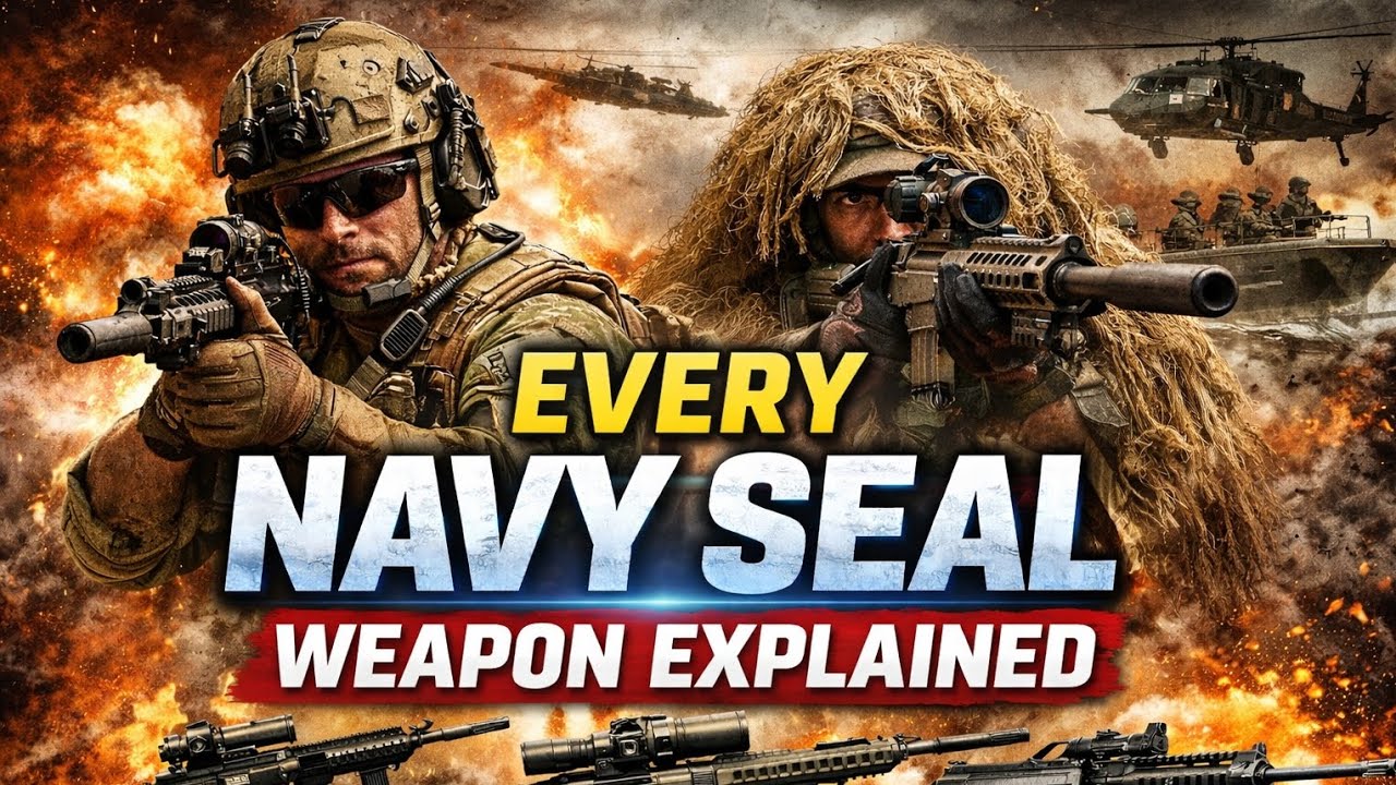 Every Weapon Used by Navy SEALs in Combat | US Special Forces Guns # ...
