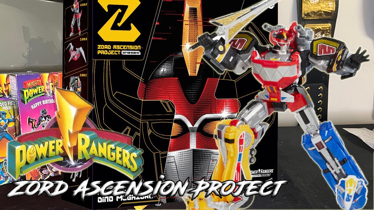 Power Rangers ZAP Megazord (Zord Ascension Project) UNBOXING - YouTube