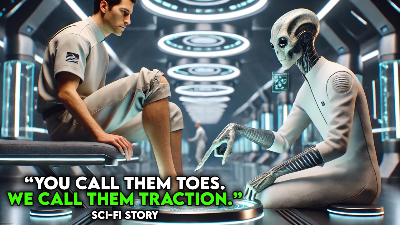 Alien Biologist Asked Why Humans Have Toes — Human Said, “For Grip When ...