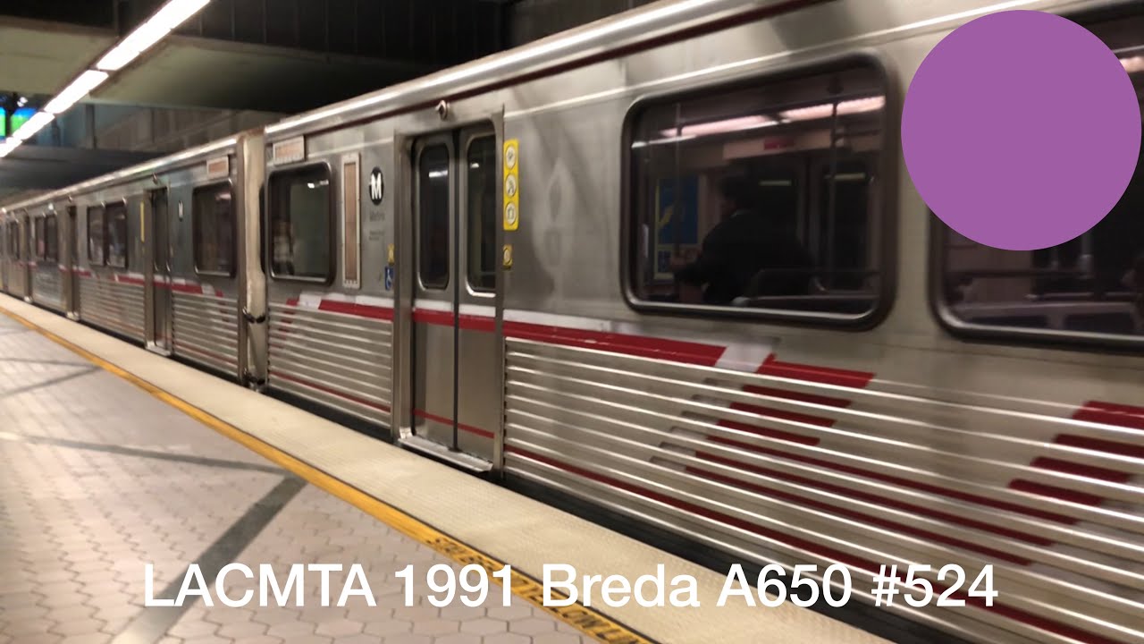 (Christmas Day Special) LACMTA 1991 Breda A650 #524 - YouTube