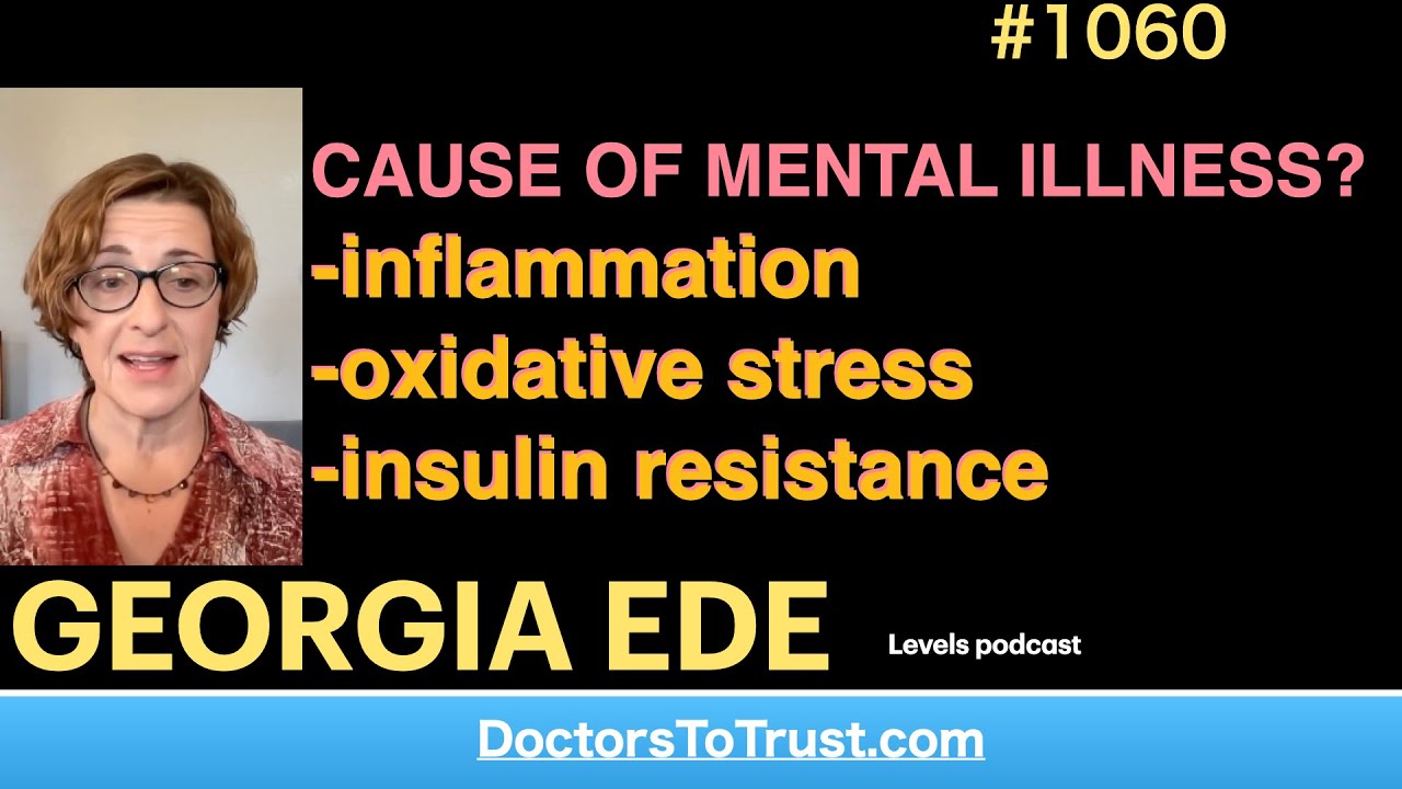 GEORGIA EDE b | CAUSE OF MENTAL ILLNESS? -inflammation -oxidative ...