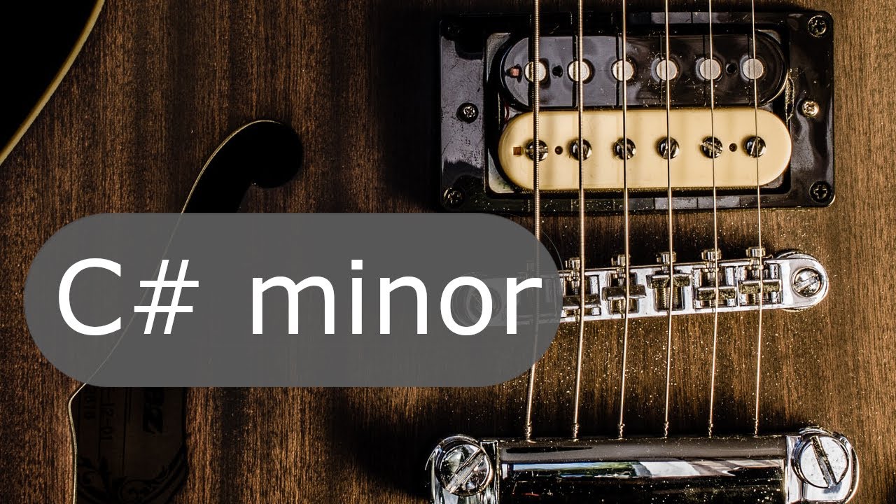 Energetic soft rock backing track in C#m | Guitar backing band in C ...
