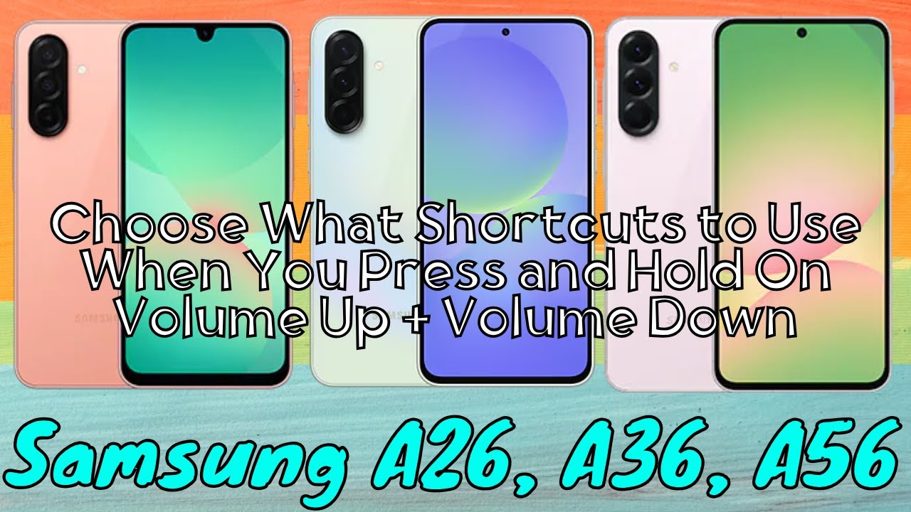 Choose What Shortcuts to Use When You Press and Hold On Volume Up ...