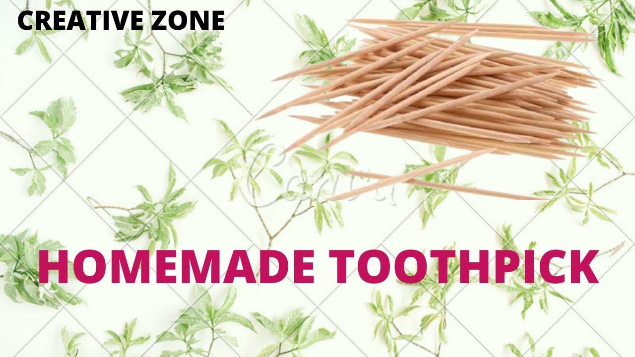 Homemade Toothpick. - YouTube