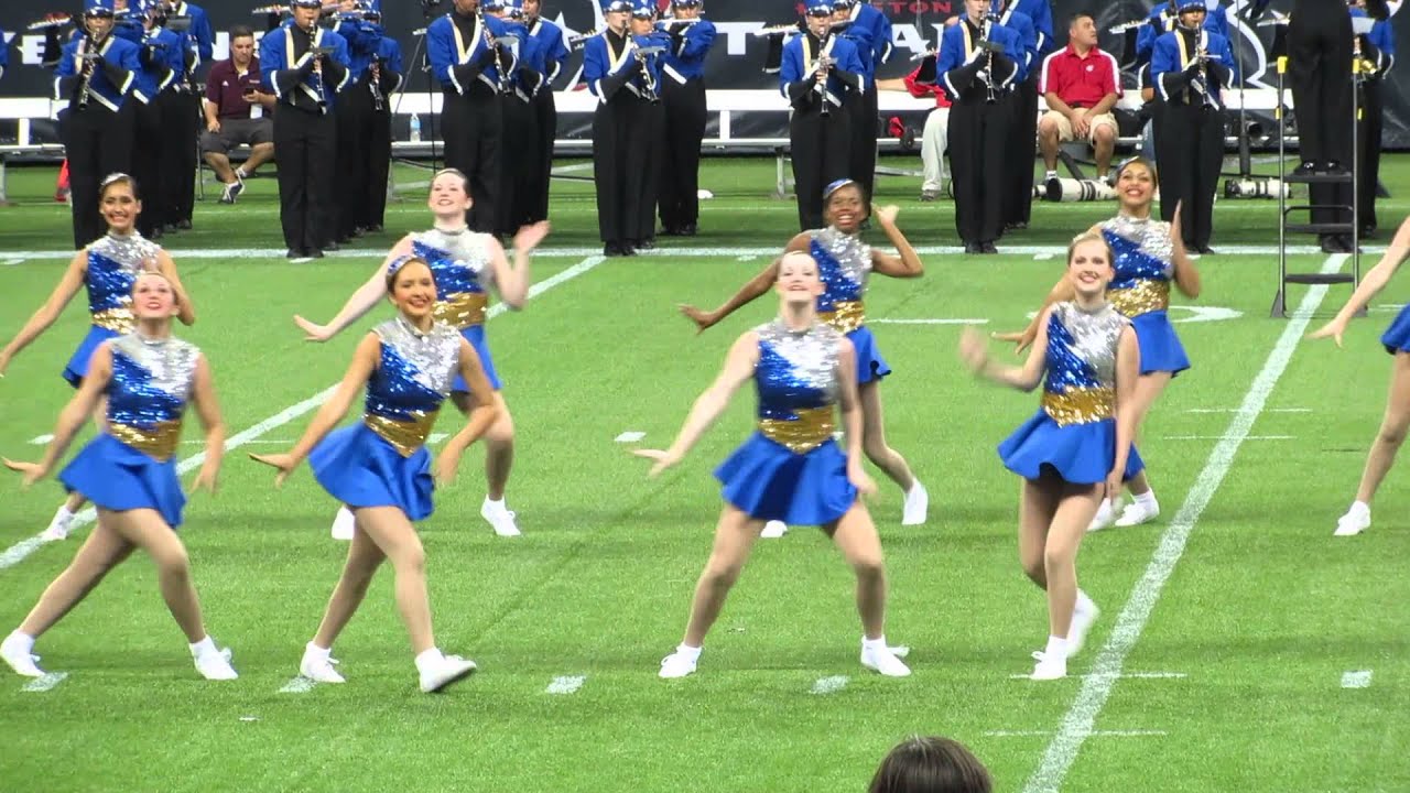 2013 - 2014 Klein Bearkadettes - Field High Kick - YouTube