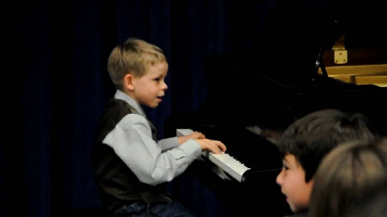 James Shawcross at the same recital as Katie's - YouTube