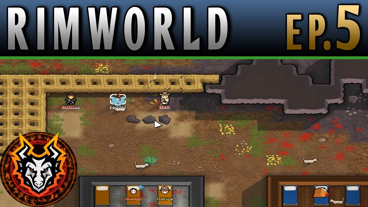 Rimworld Sci-fi Colony Sim - EP5 - THE CAT ATE HIM, RIP! - YouTube