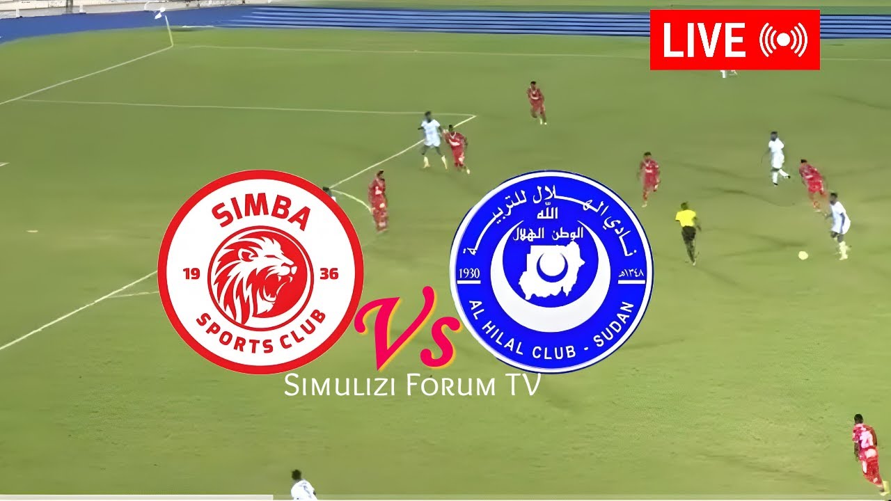 SIMBA SC 1-1 AL HILAL SC LIVE LEO - YouTube