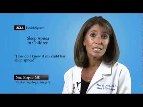 How do I know if my child has sleep apnea? | Sleep Apnea in Children - Nina Shapiro, MD