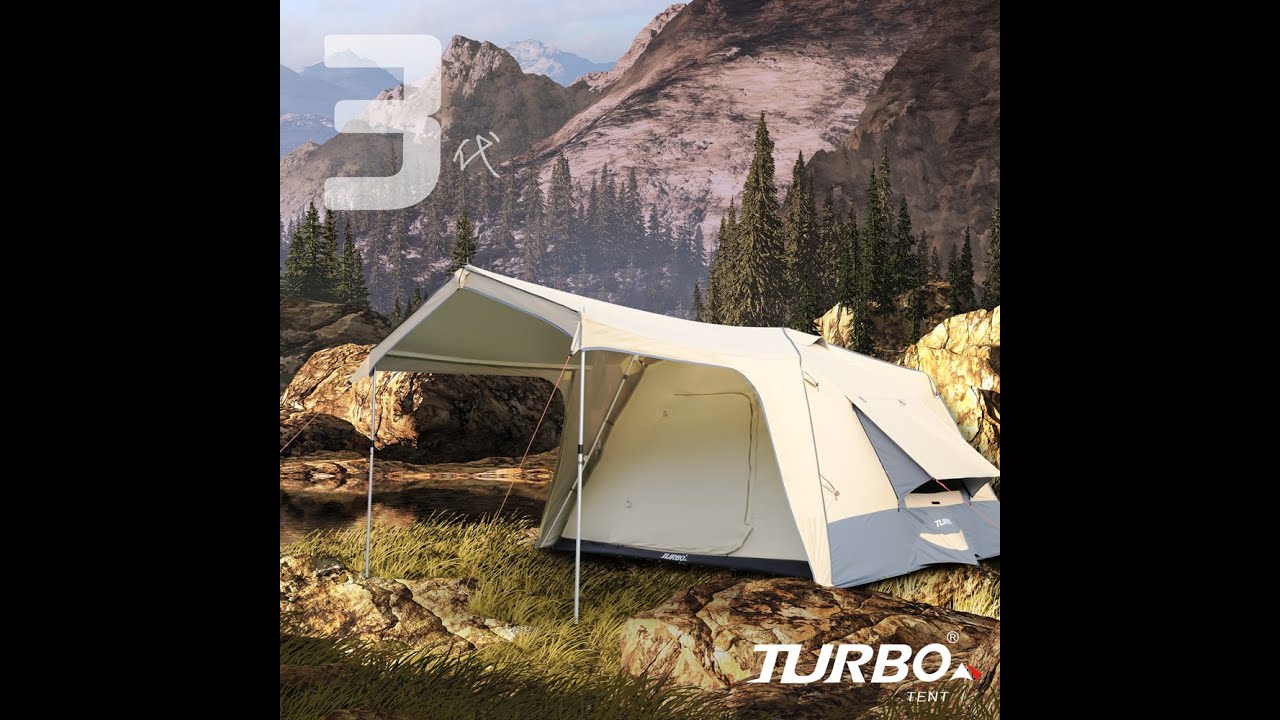 TURBO TENT - LITE300 簡介 - YouTube