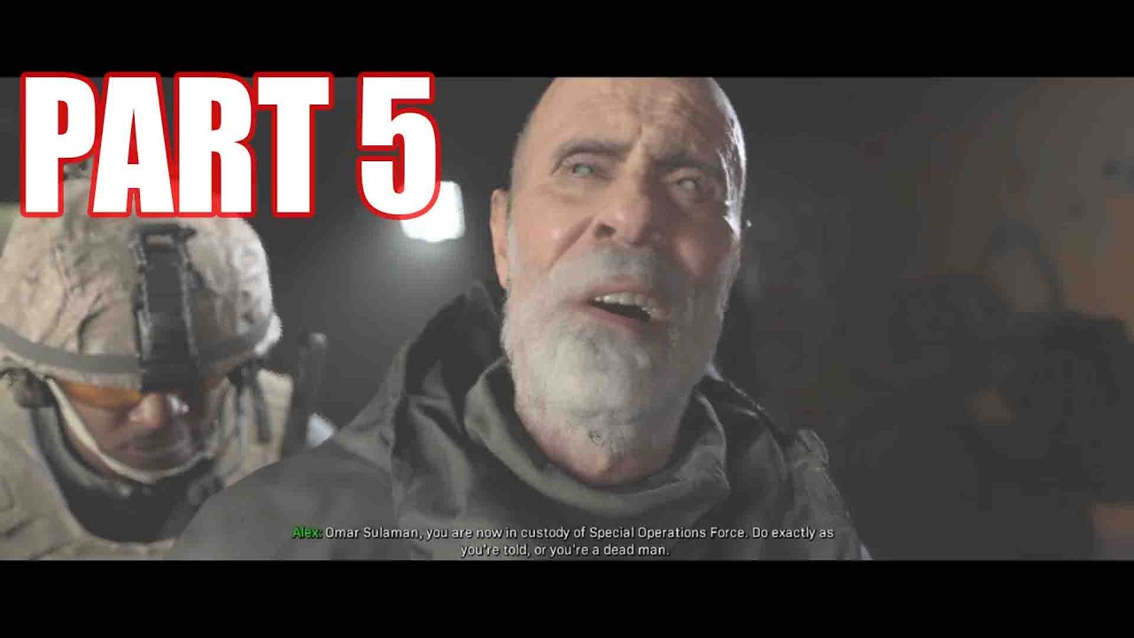 Call Of Duty Modern Warfare Walkthrough Part 5 Youtube