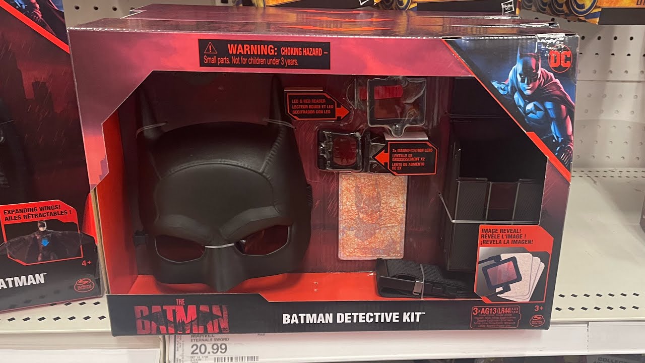 Spinmaster The Batman movie 2022: Batman detective kit in stores (daily ...