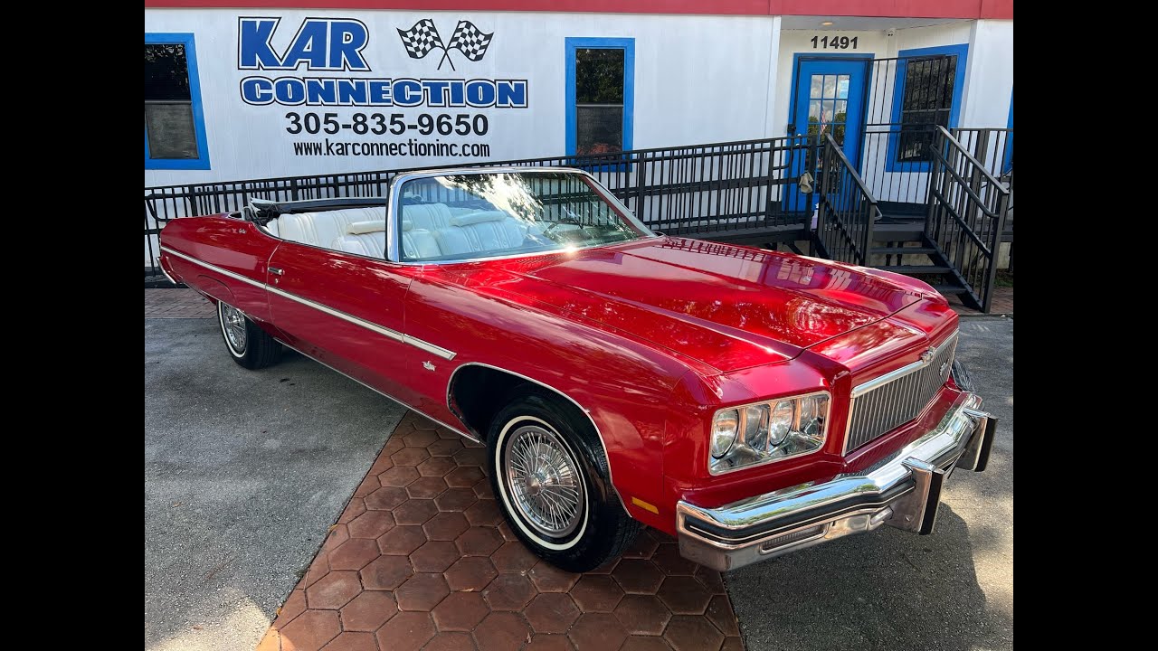1975 Caprice Classic Convertible - YouTube