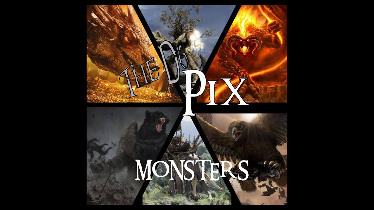 Top 6 Middle Earth Monsters! The D6 Pix: Monsters - YouTube