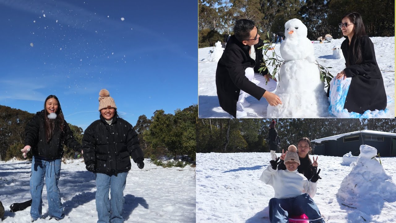 Snow in Melbourne Australia at Mount Donna Buang. ️winter vlog - YouTube