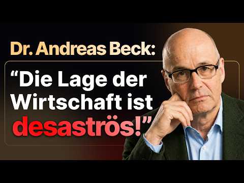 Mehr Steuern, weniger Krise? Dr. Andreas Beck über deutsche Wirtschaft: Die Zahlen sind alarmierend!