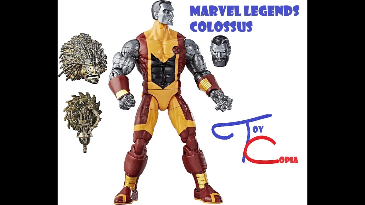 MARVEL LEGENDS X men Colossus action figure review and unboxing - YouTube