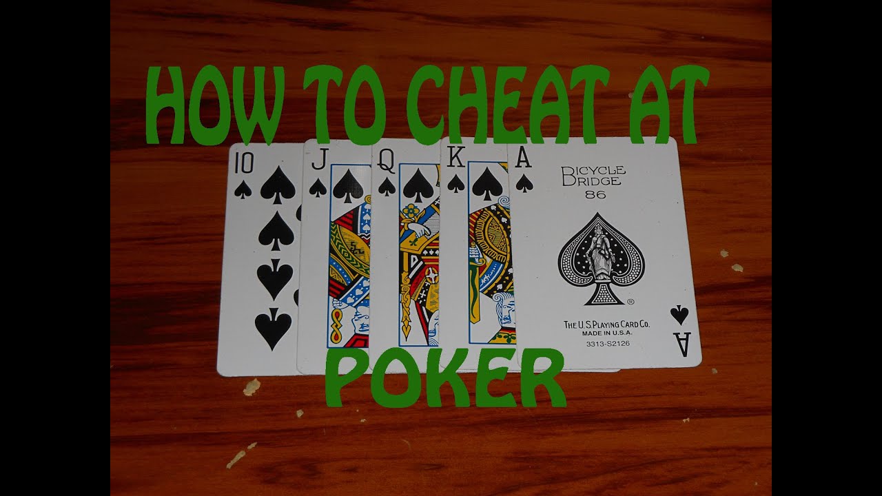 How To Cheat At Poker!!!!!!!! (Interactive card trick) - YouTube