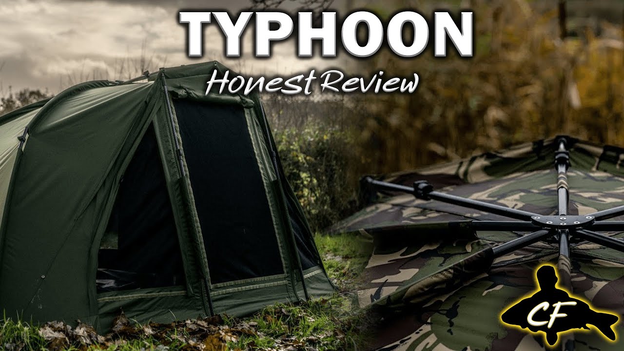 Cyprinus Typhoon MH Max Headroom Bivvy Review - YouTube