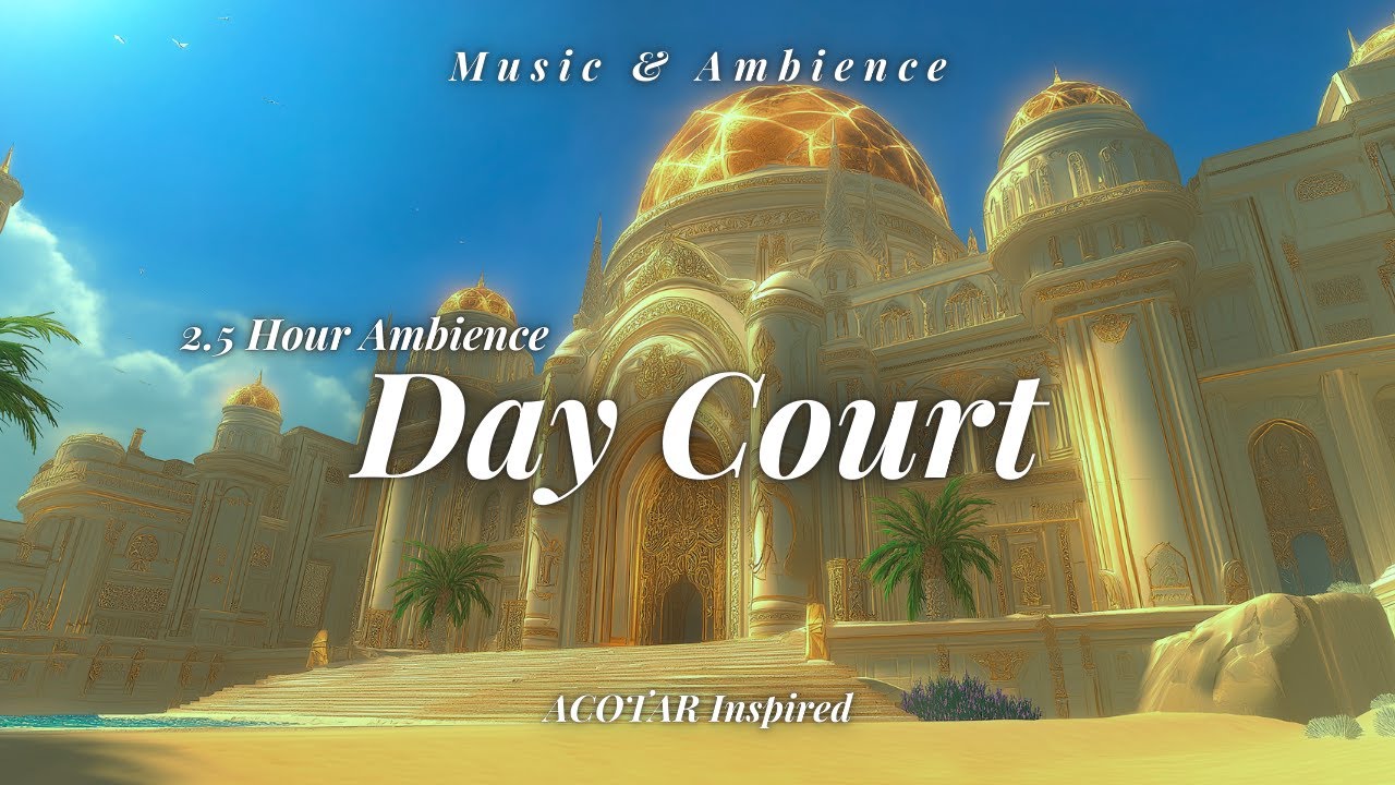 Day Court | Radiant Fantasy Ambience for Reading & Relaxation (4K ...