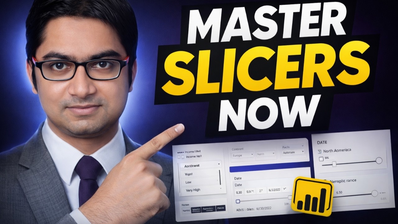 Master Slicers in Power BI | Complete Beginner to Pro Guide - YouTube