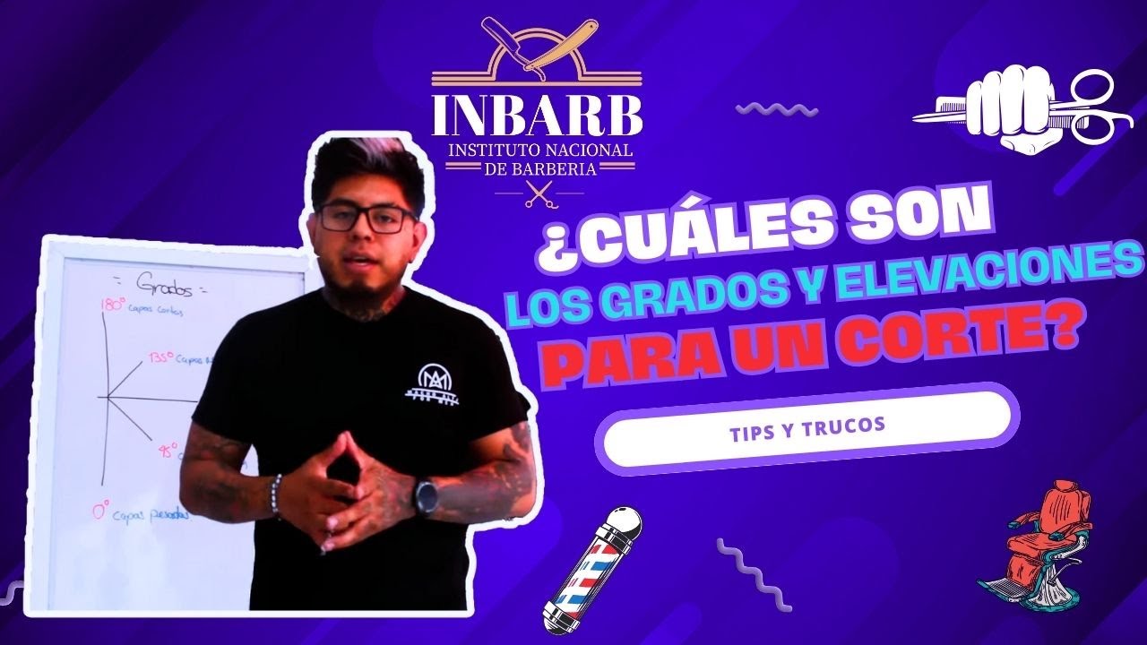 ¿Cuales son los grados y elevaciones para un corte de cabello? Angulos ...