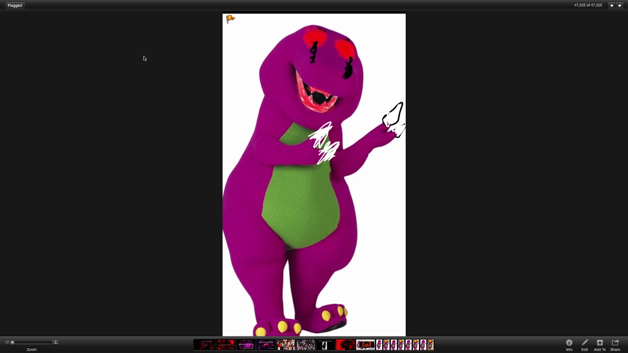 Barney error scary edition - YouTube