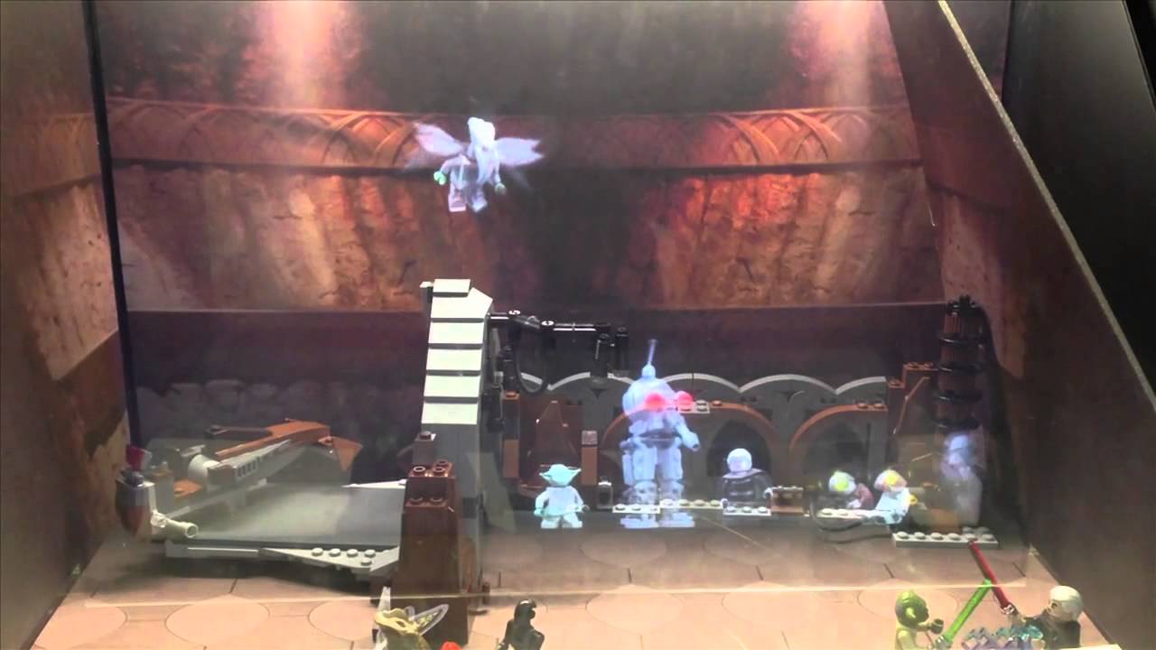 Coolest LEGO Holographic Display - YouTube