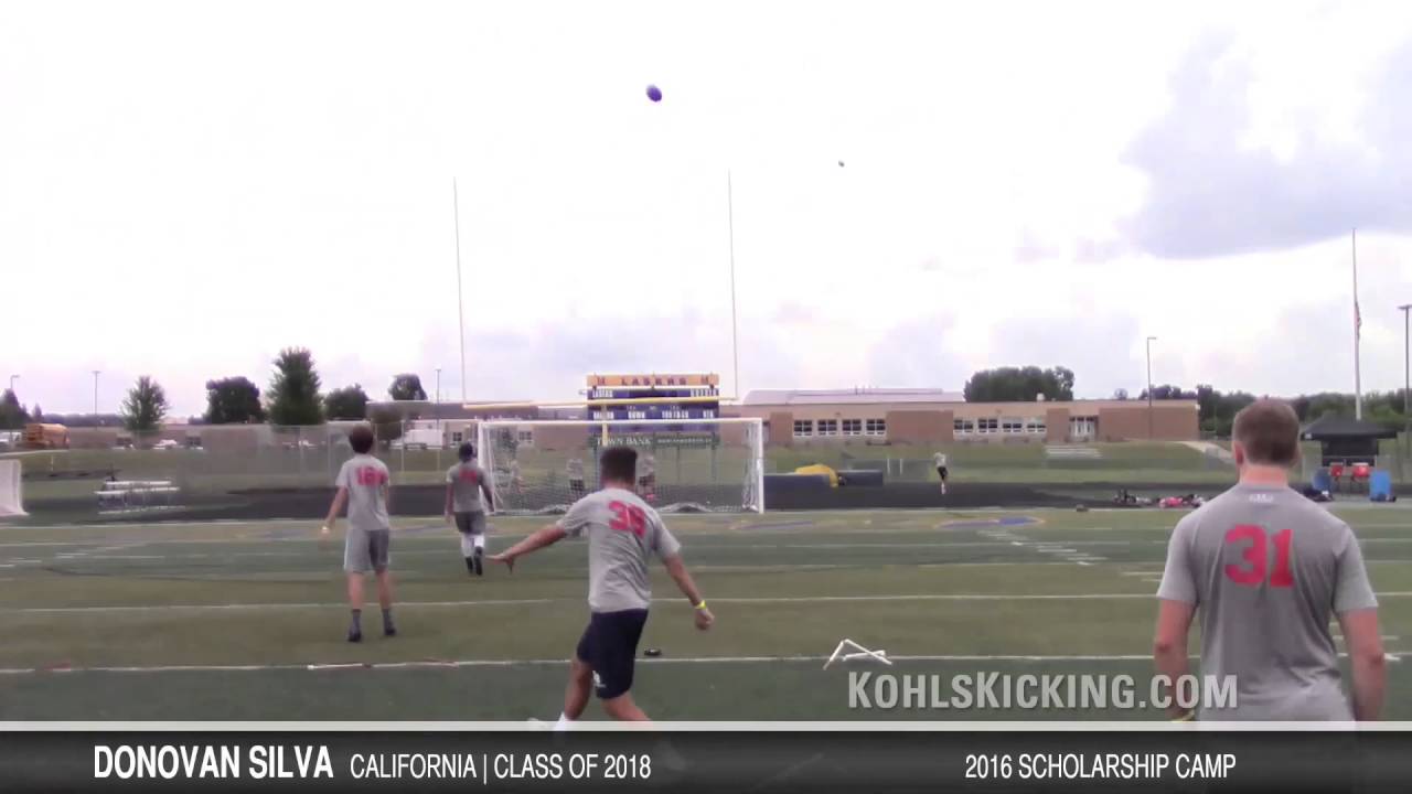 Donovan Silva 2016 Scholarship Camp - YouTube