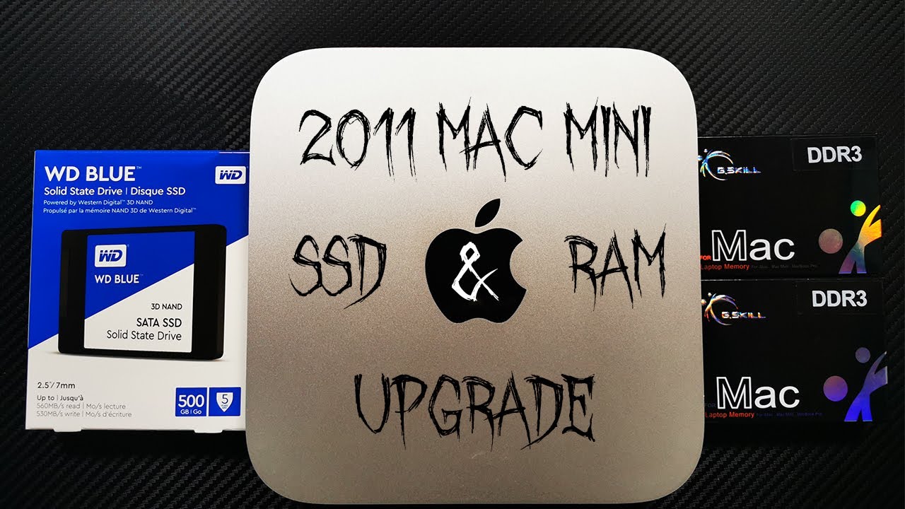 2011 Mac Mini SSD & RAM Upgrade - YouTube
