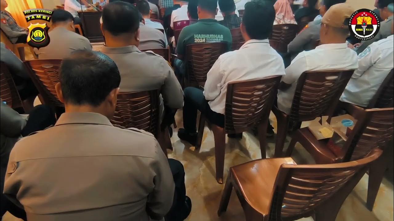Rapat koordinasi lintas sektoral dalam Rangka Pengamanan Natal 2024 dan Tahun Baru 2025 - YouTube