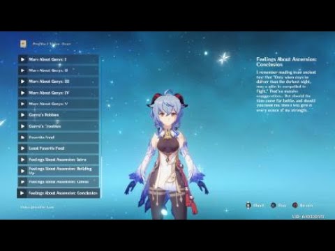Genshin Impact Ganyu Full Voice Lines (Bitter And Delicious??) - YouTube