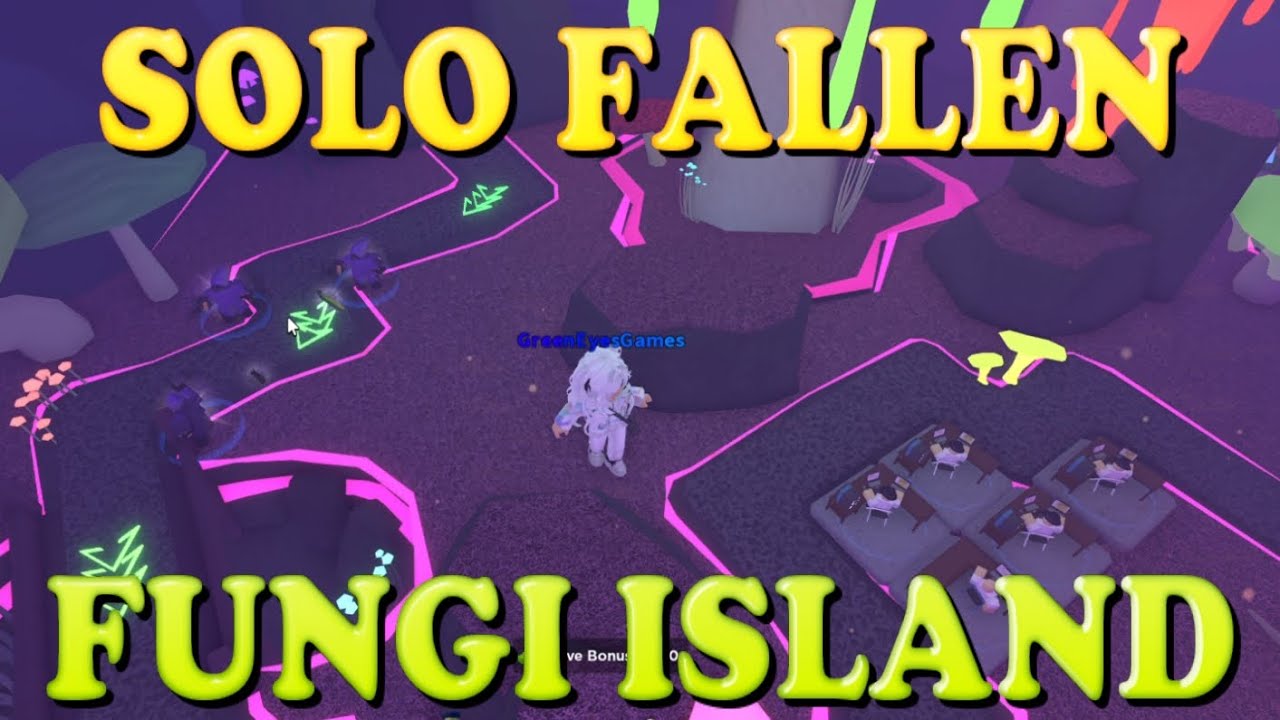 How To Solo Fallen Fungi Island - Tower Defense Simulator - YouTube