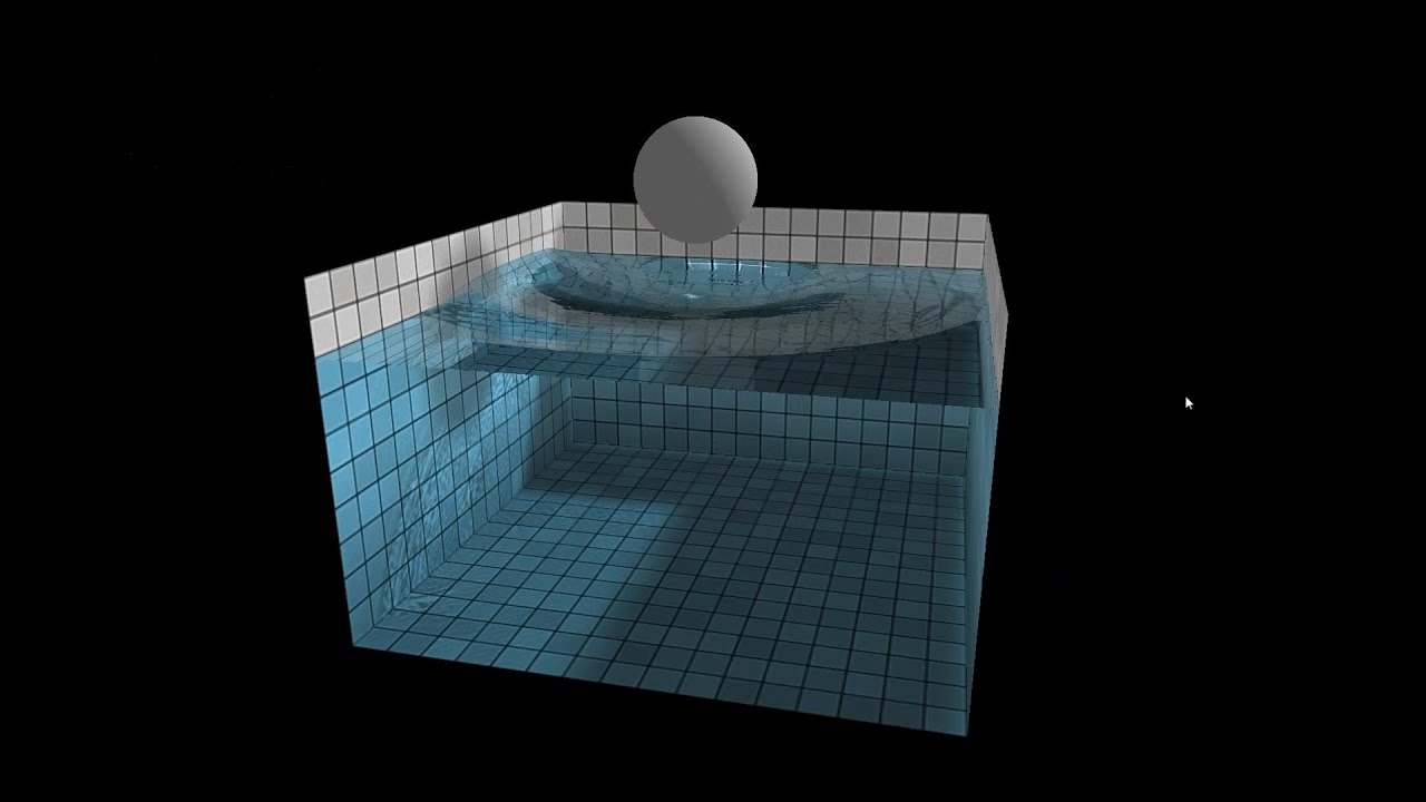 Heightfield Water Simulation and Rendering - YouTube