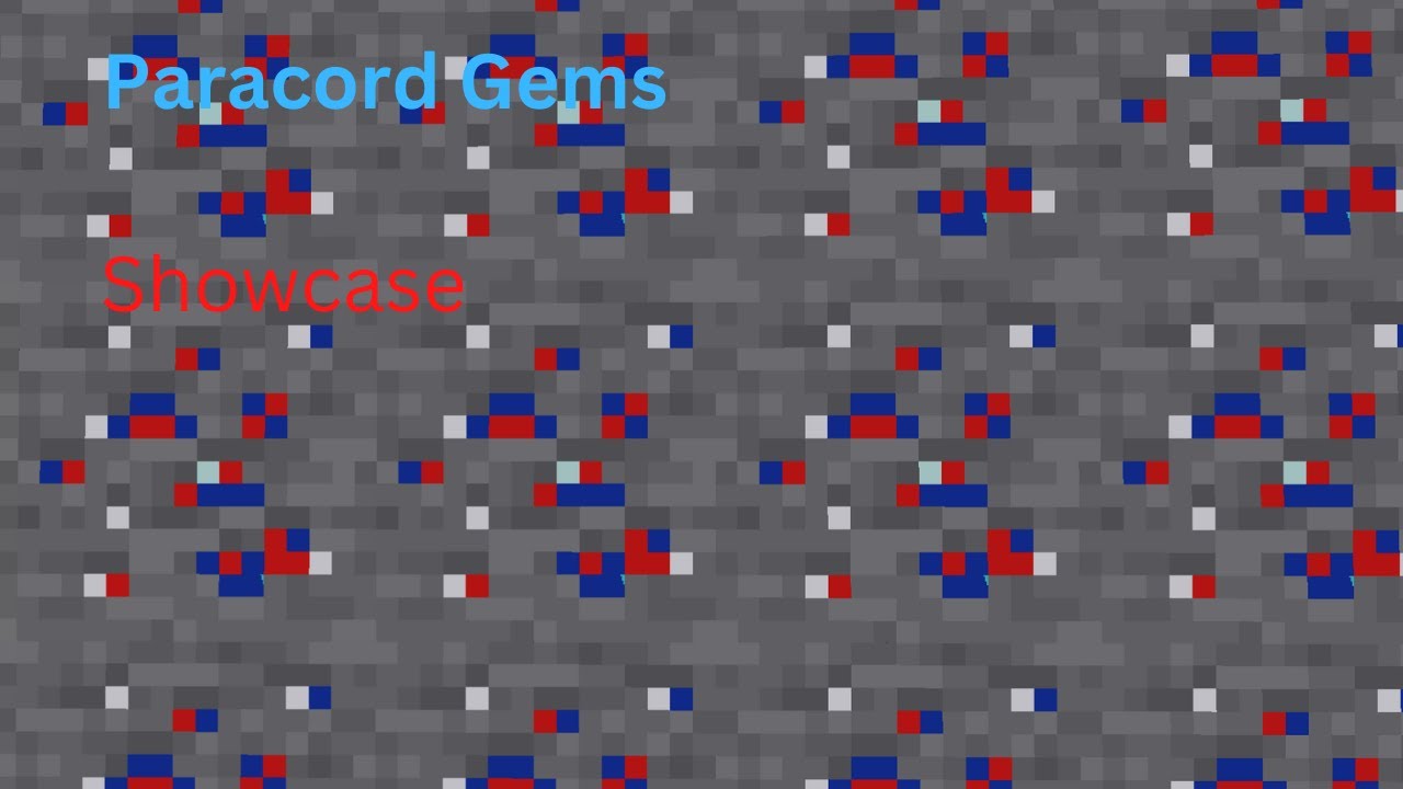 Paracord Gems Minecraft 1.18.2 Forge Mod Showcase - YouTube