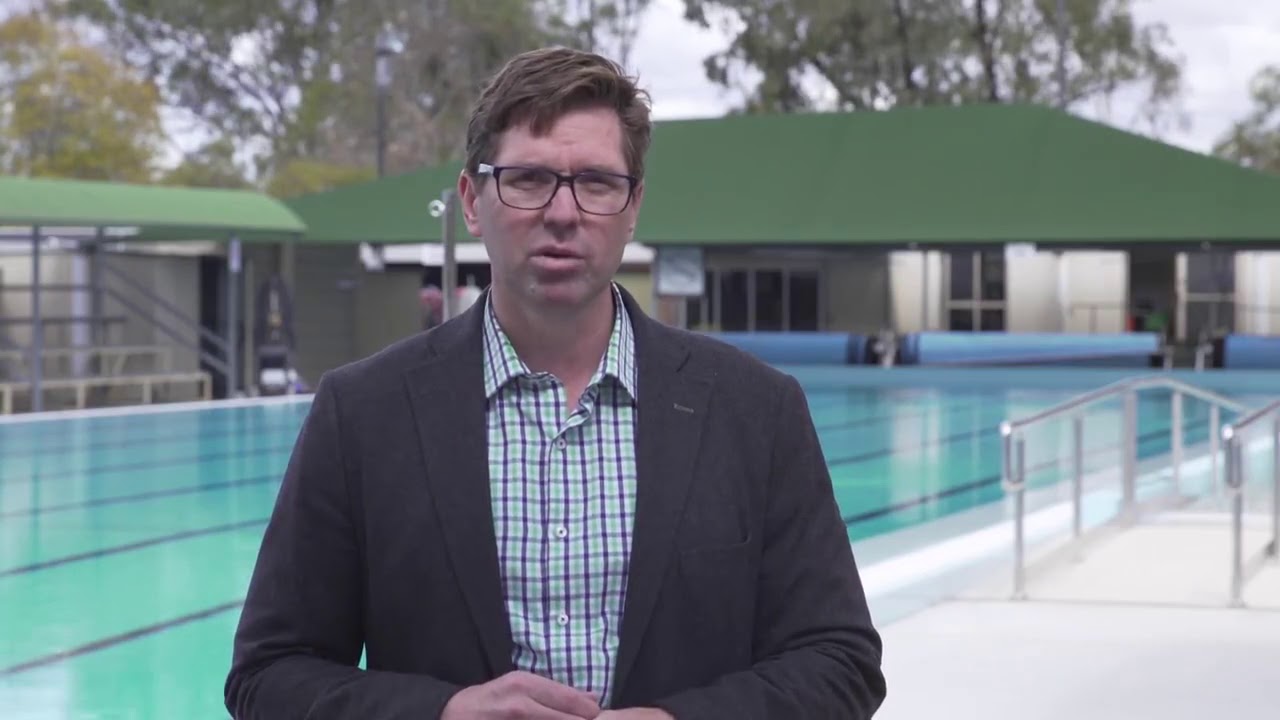 Pittsworth pool upgrade - YouTube
