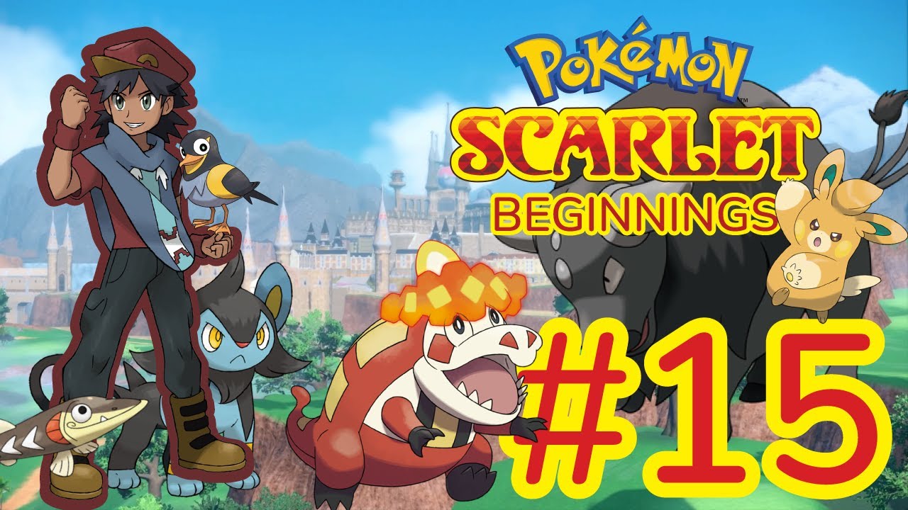 Pokemon Scarlet Beginning: East Province Journey - [Pokemon Scarlet ...
