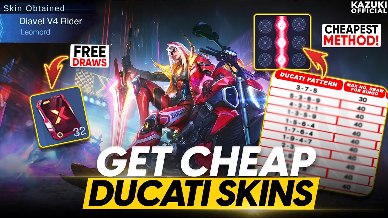 HOW TO GET LEOMORD DUCATI & 3 EPIC SKINS FOR JUST 500 DIAMONDS | DUCATI ...