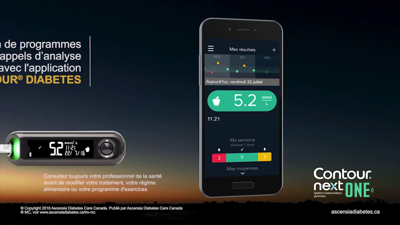 CONTOUR® NEXT ONE - Programmes de rappels de test - YouTube