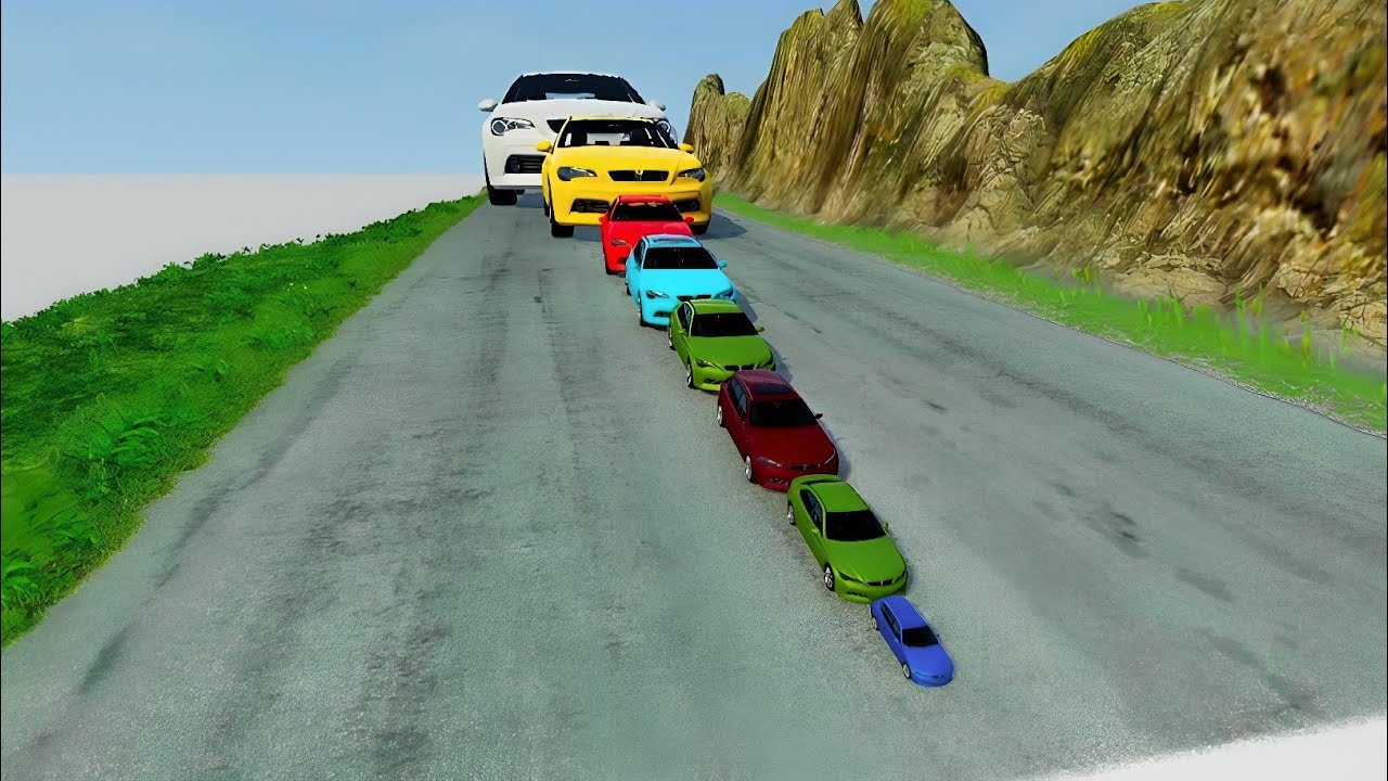 Big & Small Cars vs Big & Small Cars vs Mcqueen – BeamNG.Drive - BeamNG ...