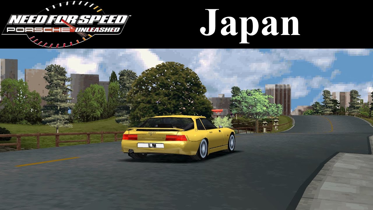 NFS Porsche Unleashed (PSX) - Japan - YouTube