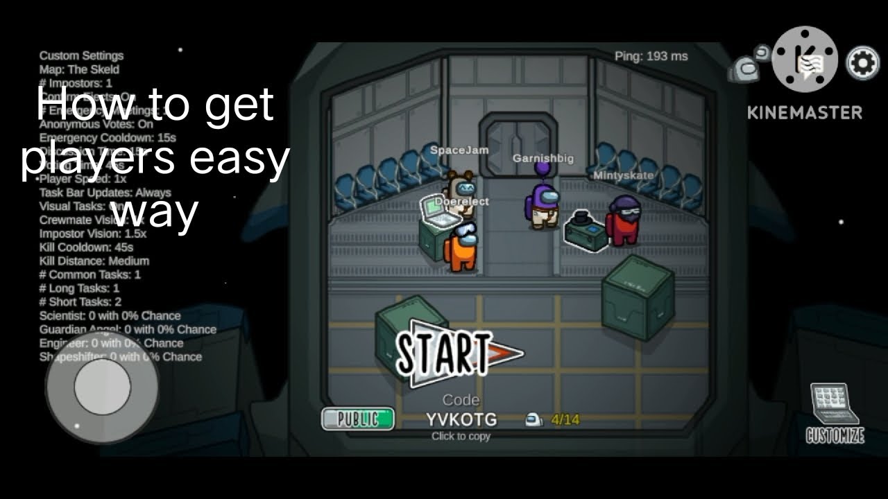 Among Us Part 5 How To Get Players Tutorial 2024 - YouTube