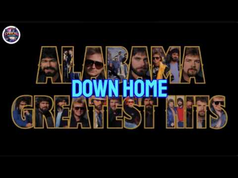DOWN HOME - ALABAMA LYRIC VIDEO - YouTube