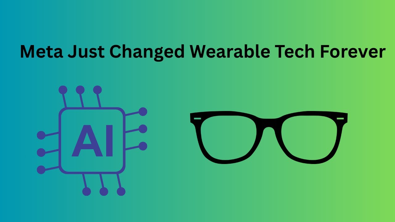 Meta Just Changed Wearable Tech Forever - YouTube