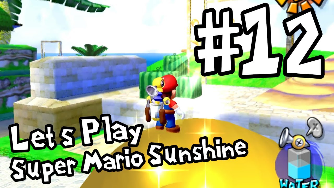 DinosaurFriend plays Super Mario Sunshine - Part 12: Pianta Village ...